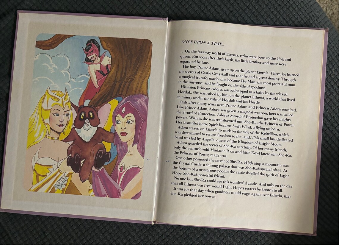 Original Shera Princess of Power Book - Etsy