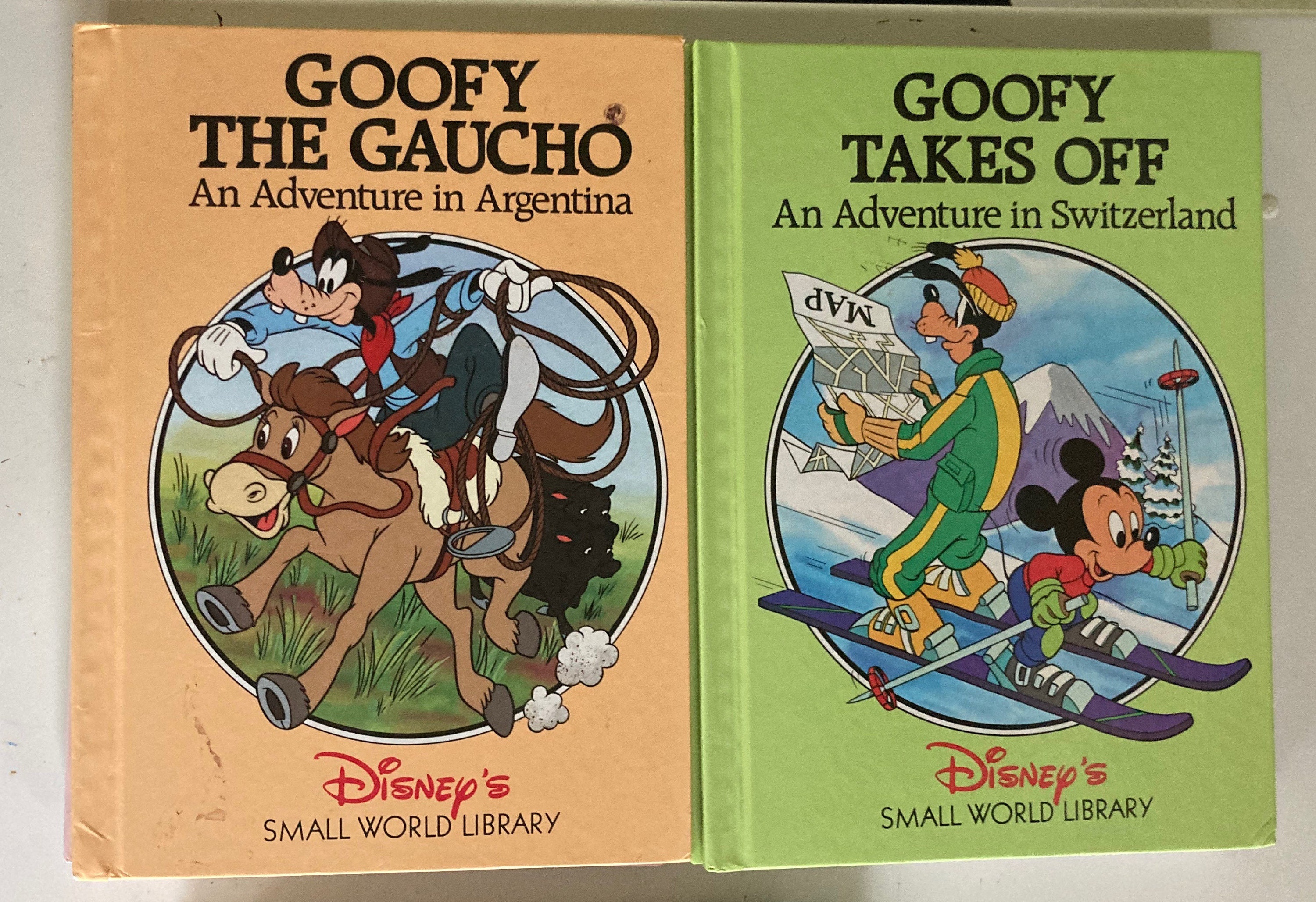 18 VINTAGE Disney Wonderful World of Reading Around the World Book ...