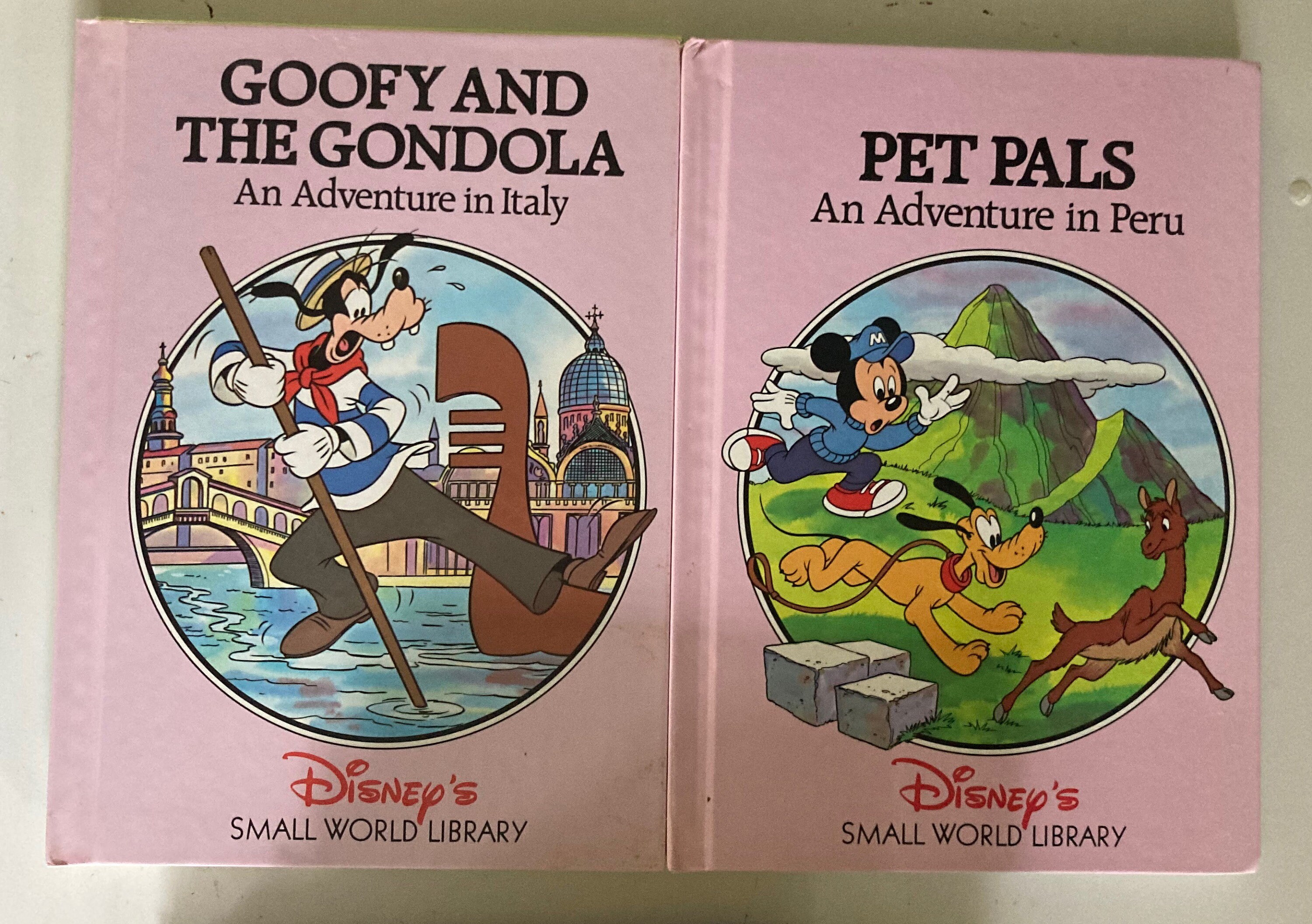 18 VINTAGE Disney Wonderful World of Reading Around the World Book ...