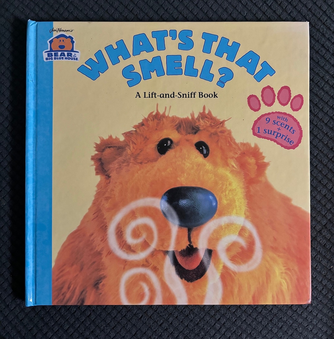 Bear in the Big Blue House Whats That Smells Scratch and Sniff Book - Etsy