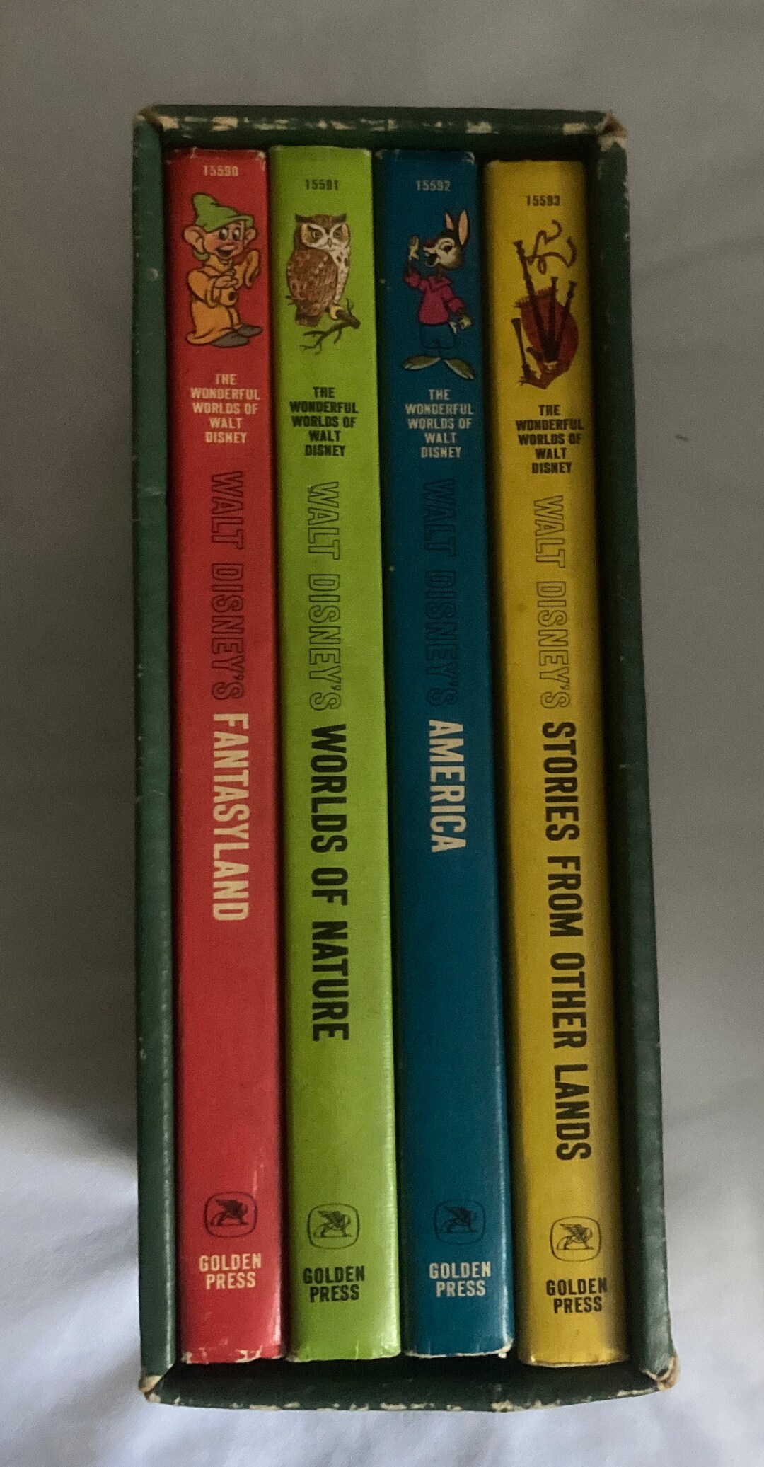 The Wonderful World of Walt Disney Book Collection - Etsy