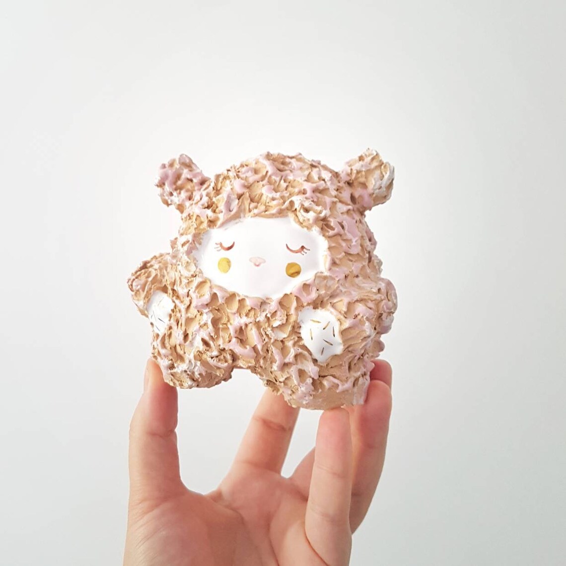 Ceramic Bear Figurine Teddy Bear Christmas Gift Mama Bear | Etsy