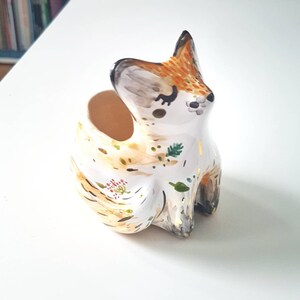 Mini Planter, Fox Planter, Housewarming Gift, Woodland, Animal Planter ...