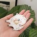 Samoyed Ring Dish, Celestial Dog Ring Dish, Galaxy Dog Trinket Dish ...