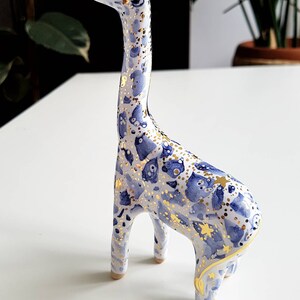 Galaxy Giraffe Figurine, Celestial Giraffe, Cake Topper, Galaxy Art ...