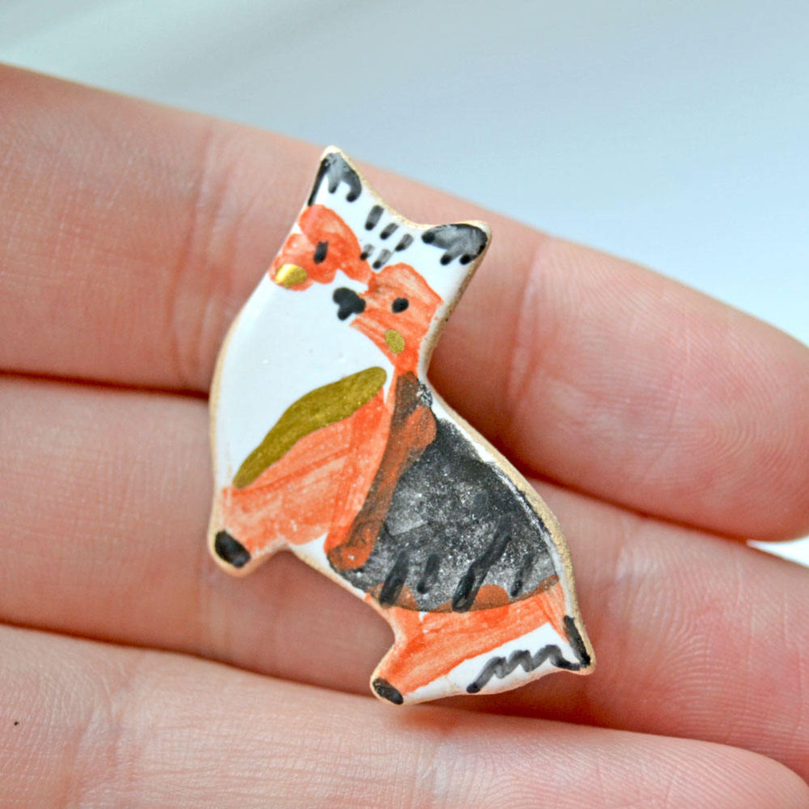 Corgi Brooch Unique Corgi Lover Gift Cute Dog Pin Dog Lover | Etsy