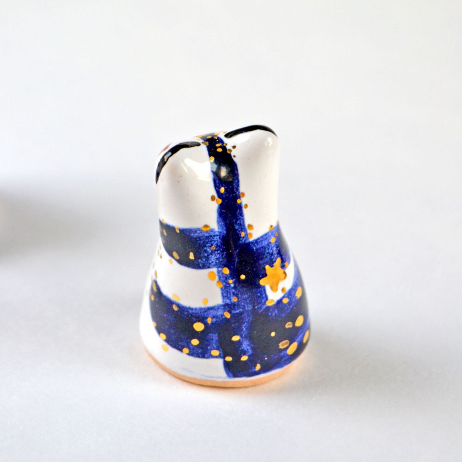 Moon Phases Cat Figurine, Celestial Cat Art, Galaxy Cat Sculpture ...