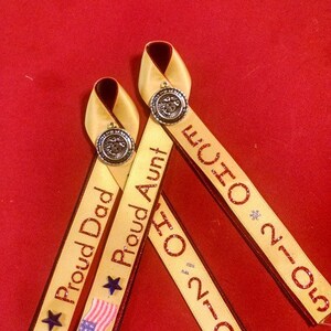 Custom Military Graduation Ribbons - Etsy