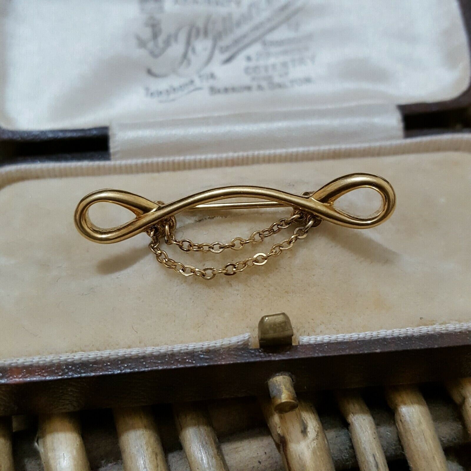 CIANI JEWELLERY Sterling Silver Brooch 1970's Gold | Etsy