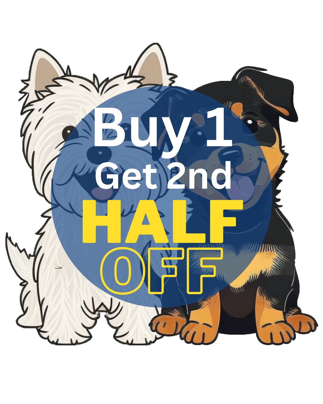 Buy 1 Sticker, Get 2nd Half Off - Etsy