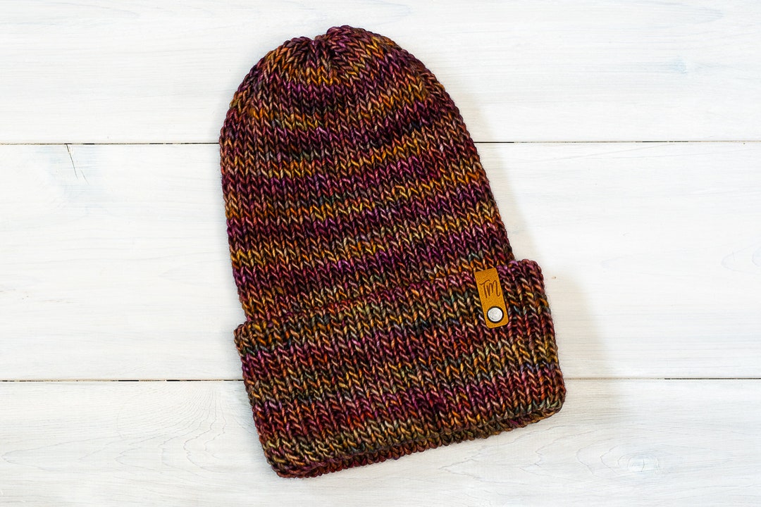 Wilderness Beanie/luxury Knit Hat/merino Wool Hat/ready TO SHIP - Etsy