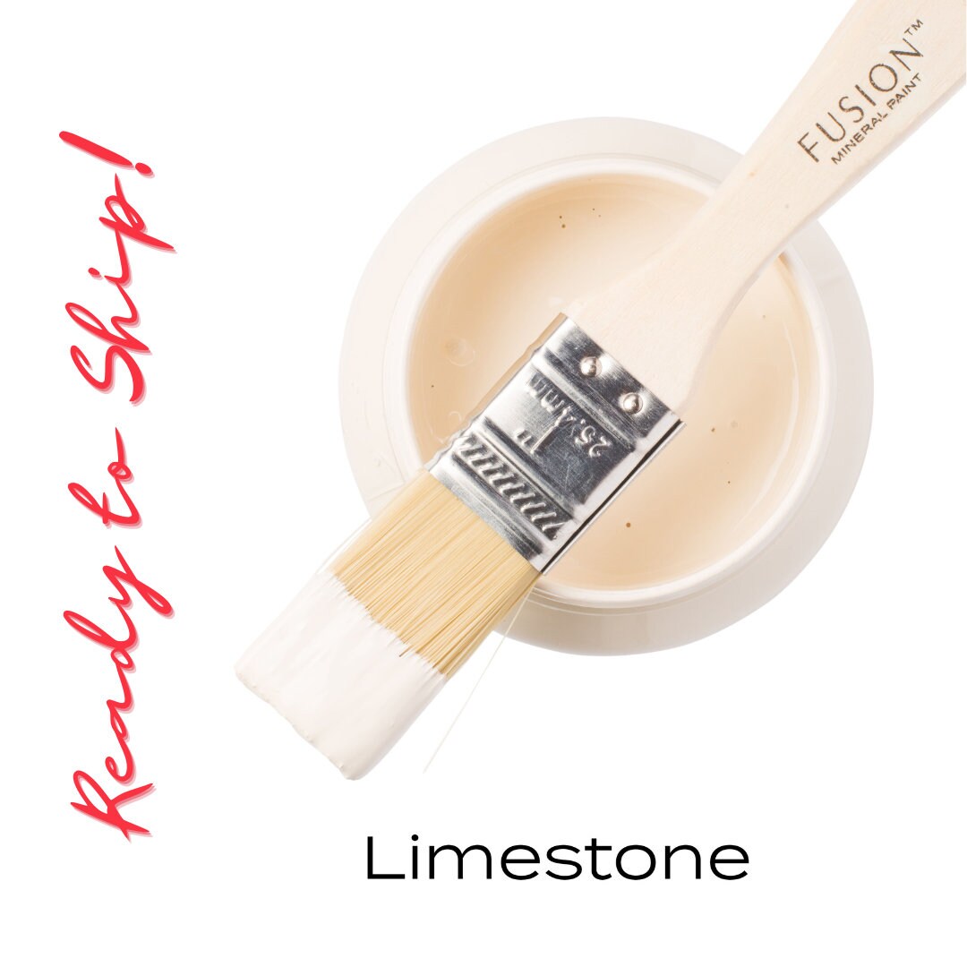 Fusion Mineral Paint LIMESTONE, Craft Supplies for Upcycled Furniture ...