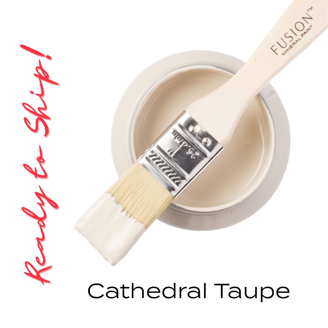 Fusion Mineral Paint CATHEDRAL TAUPE Furniture Paint for DIY - Etsy