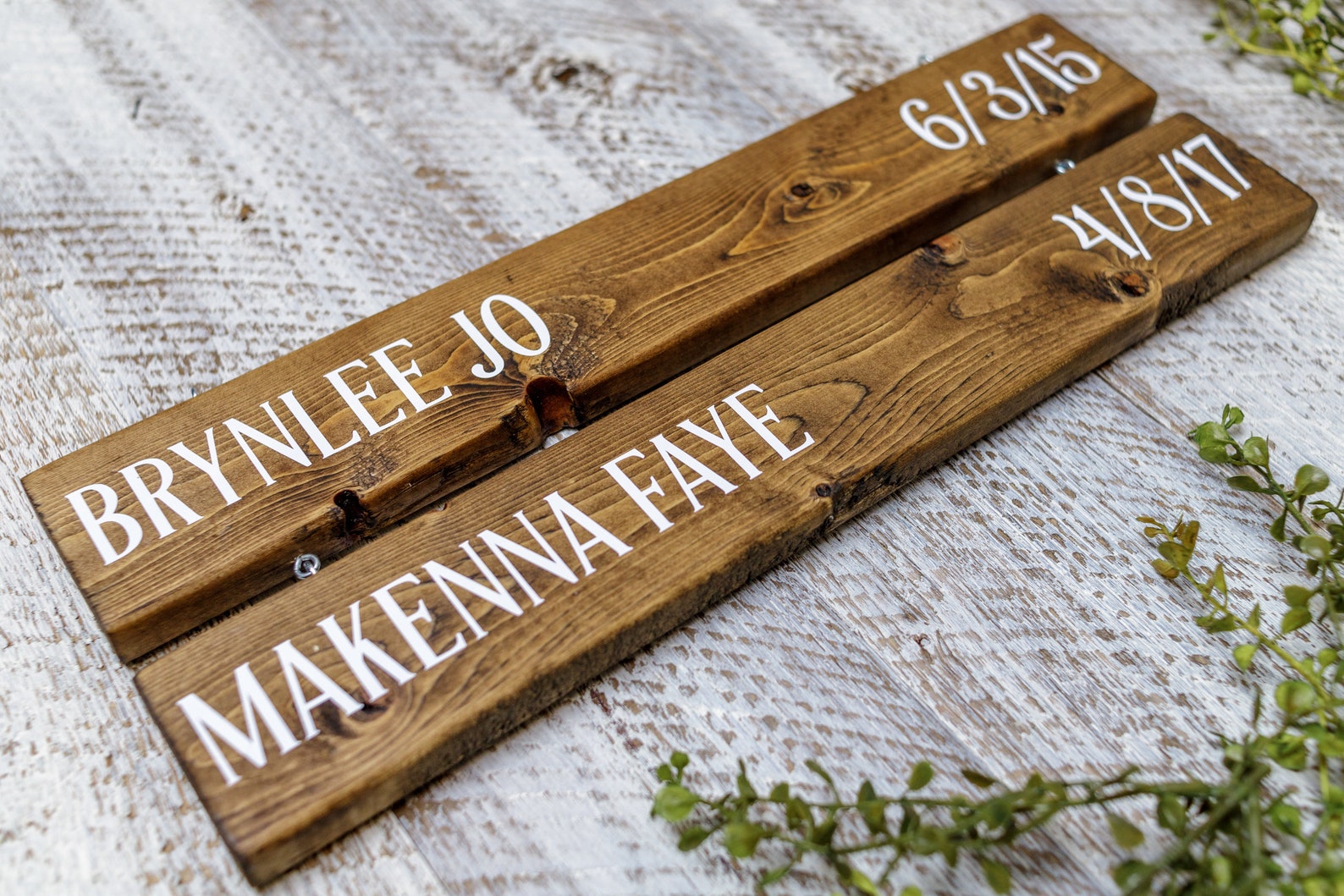 Name Slat Only Add on for Existing Sign for Grandchildren - Etsy