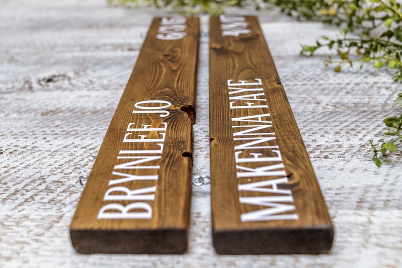 Name Slat Only Add on for Existing Sign for Grandchildren - Etsy