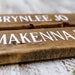 Name Slat Only Add on for Existing Sign for Grandchildren Sign - Etsy
