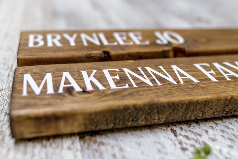 Name Slat Only Add on for Existing Sign for Grandchildren - Etsy