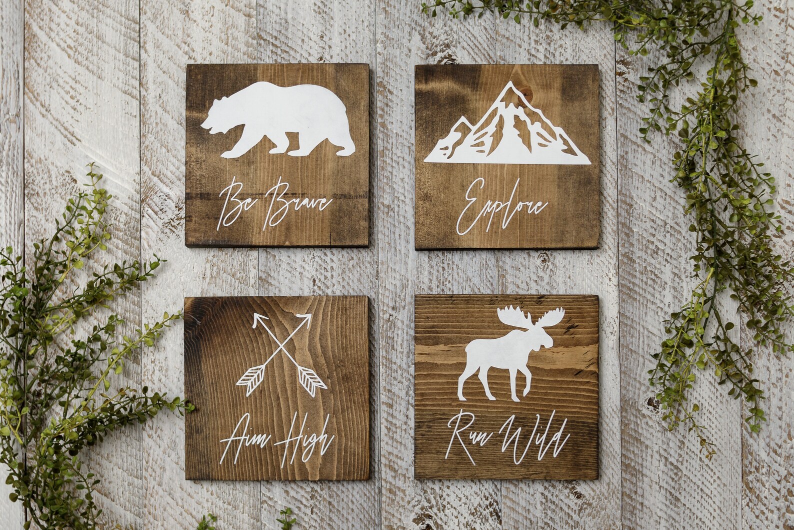 Woodland Nursery Signs Nursery Decor Forest Animal Sign - Etsy