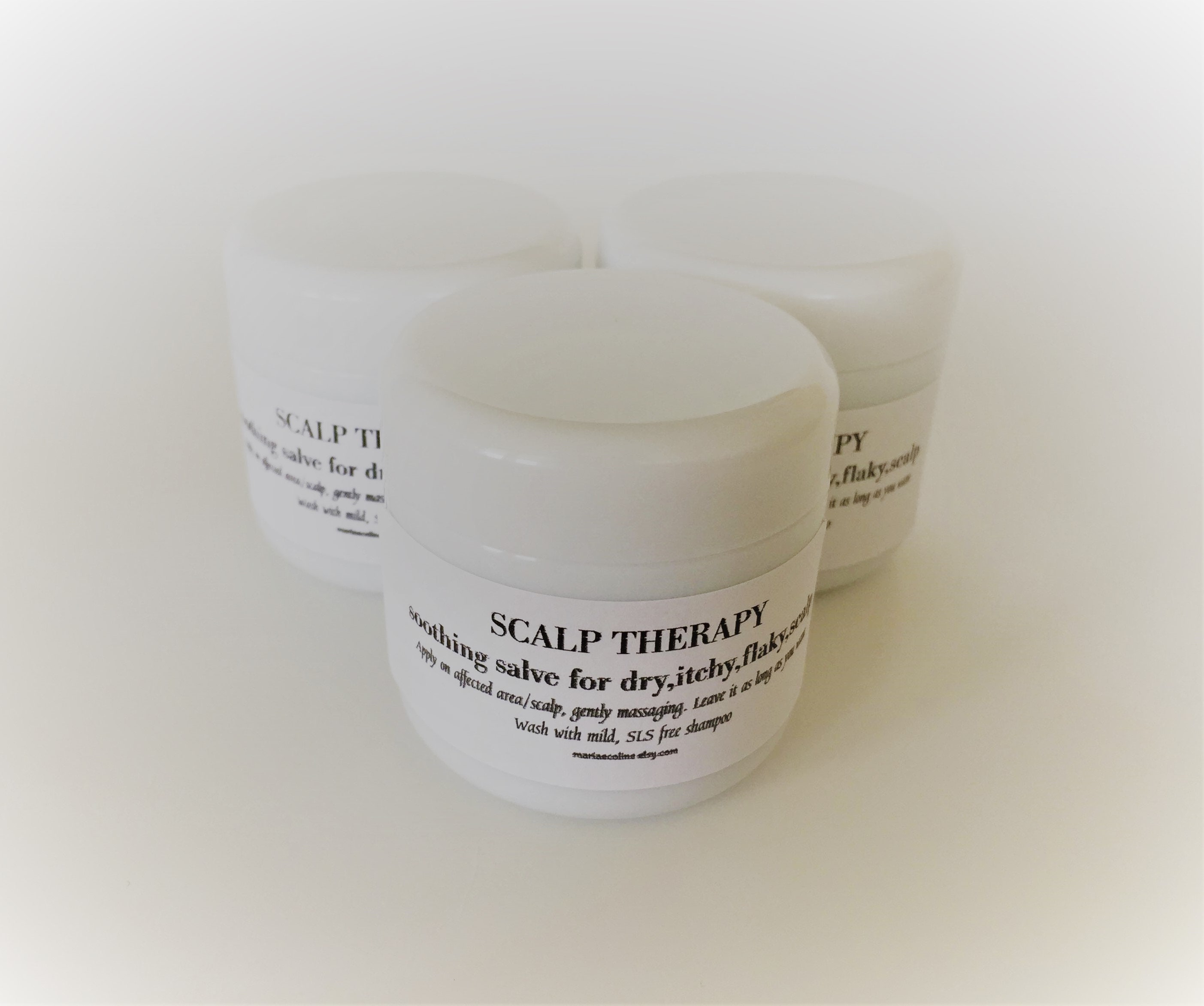 SCALP THERAPY Soothing Salve for Dry, Itchy, Flaky,scalp - Etsy