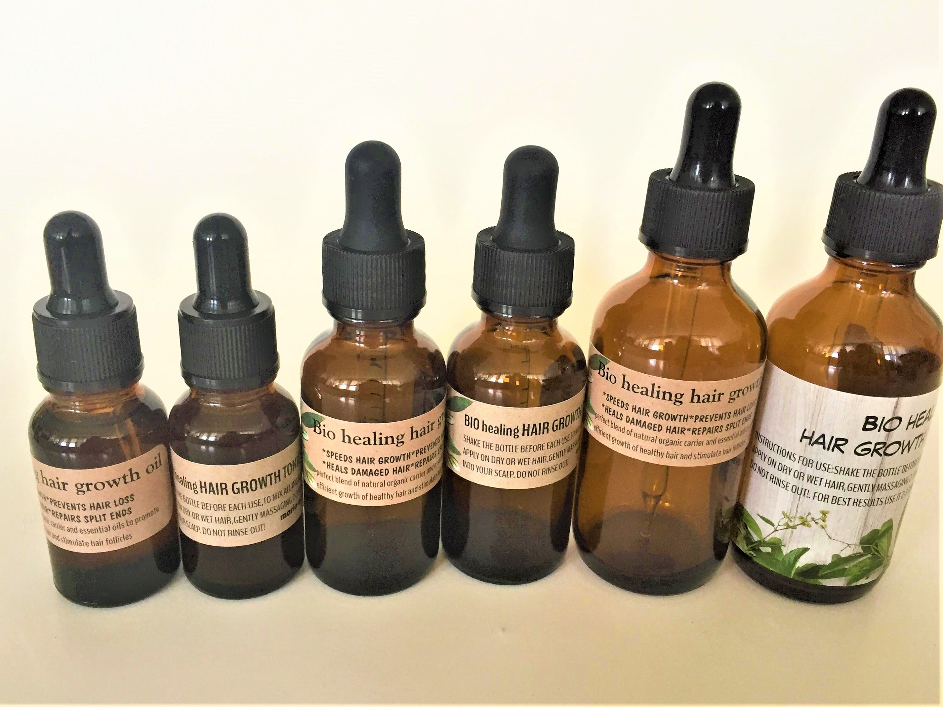 Bio Healing Hair Growth Oil / Healthy Hair / Prevent Hair Loss - Etsy