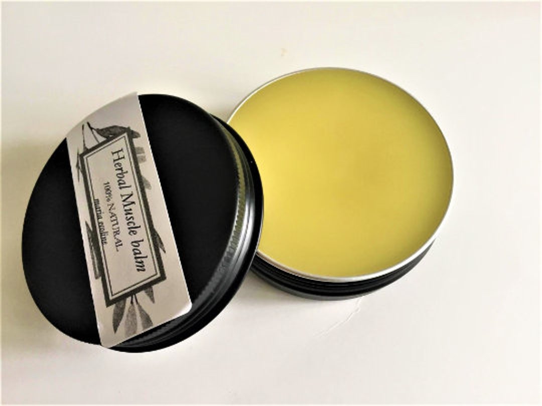 Herbal Muscle Balm/sore Muscle Balm/muscle Pain Salve/ Essential Oils ...