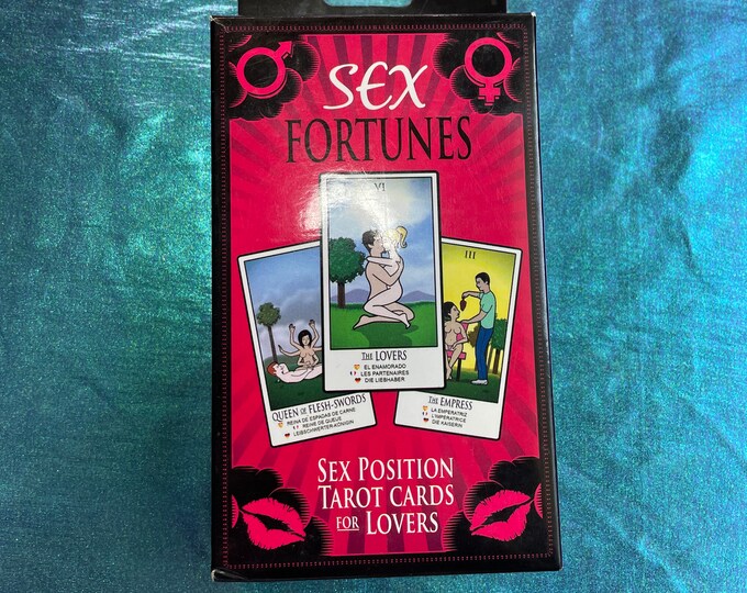 Sex Fortunes Sex Position Tarot Card Deck Etsy