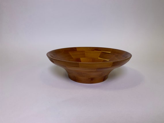 Segmented Cedar Bowl | Etsy