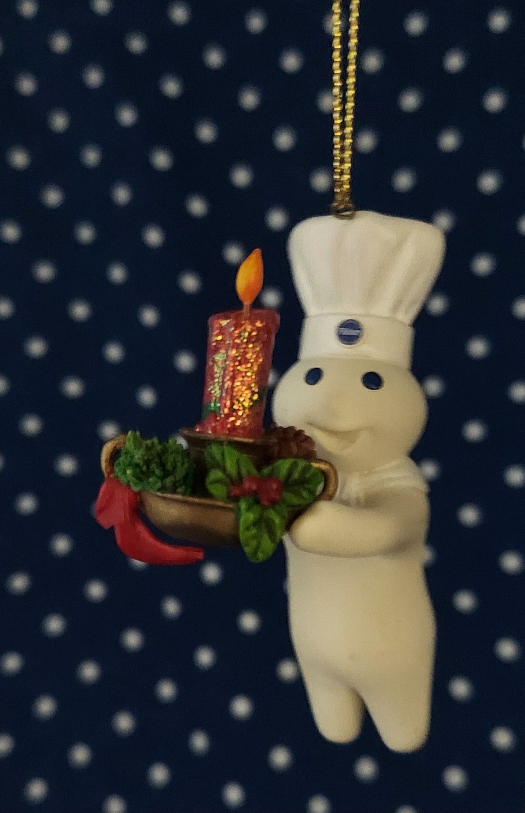 Pillsbury Doughboy Christmas Ornaments by Danbury Mint - Etsy