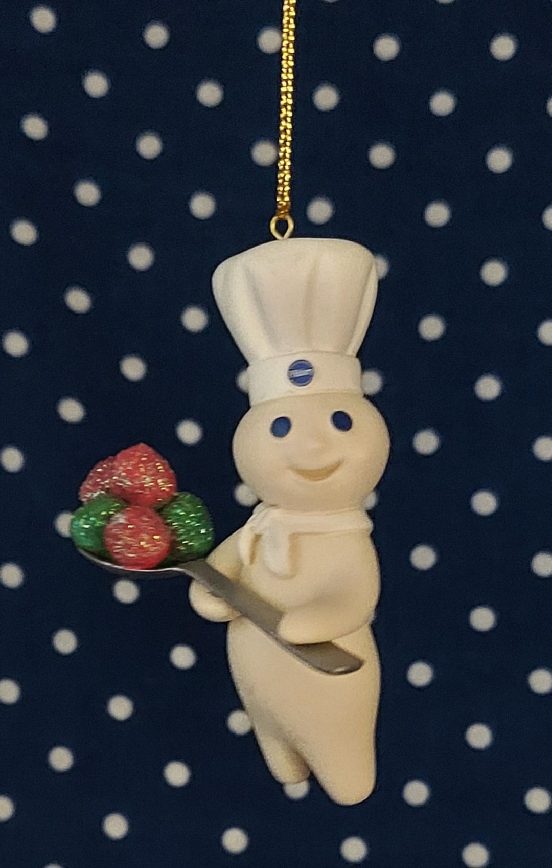Pillsbury Doughboy Christmas Ornaments by Danbury Mint - Etsy