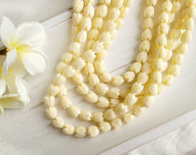 Pikake Collection - Single Strand Lei Necklace - Beaded - Etsy