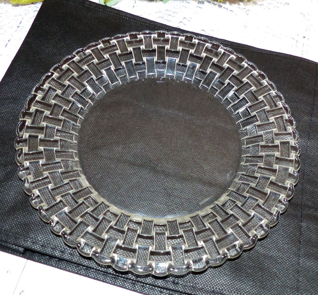 Nachtmann Plate Bossa Nova Design Fine Bavarian Crystal - Etsy