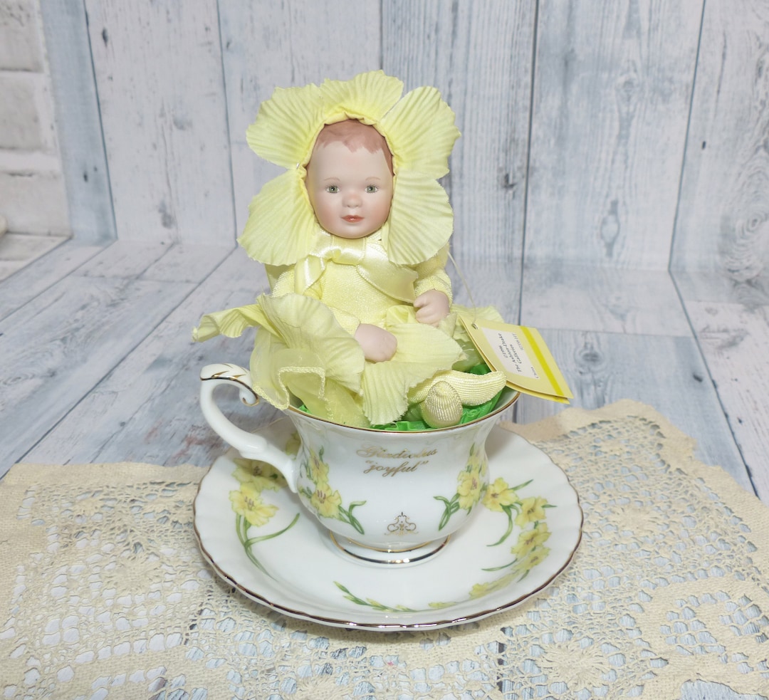 Flower Babies of the Month Ashton Drake Galleries August - Etsy