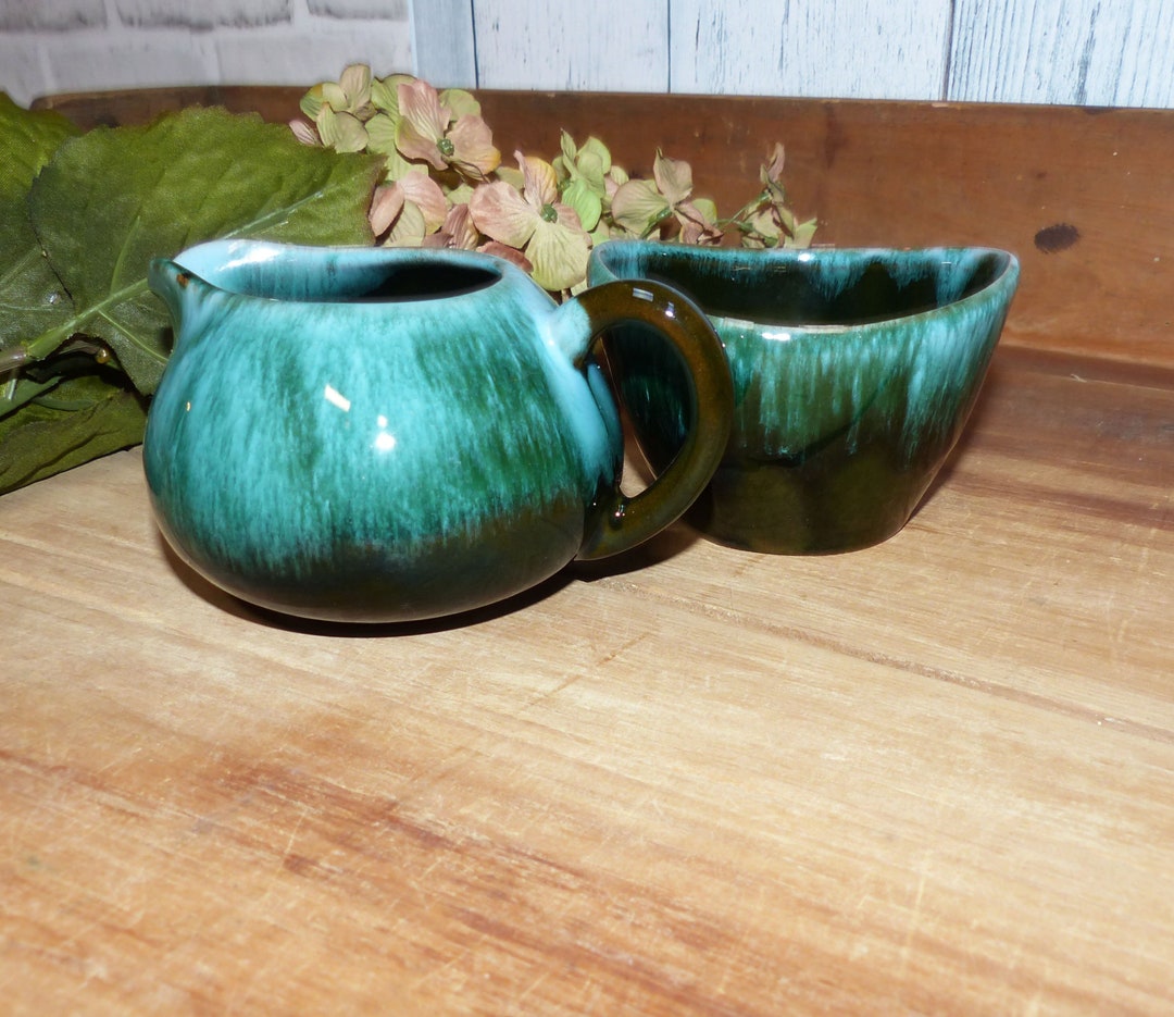 Blue Mountain Pottery Made in Canada, Creamer and Sugar Dish BMP ...
