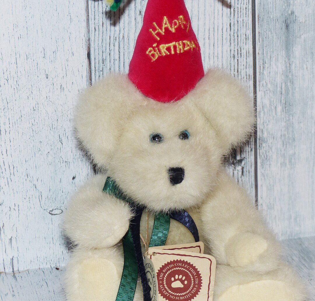 Boyd's Teddy Bear H.B. Bearwish Jointed With Original Tags Tj's Best ...