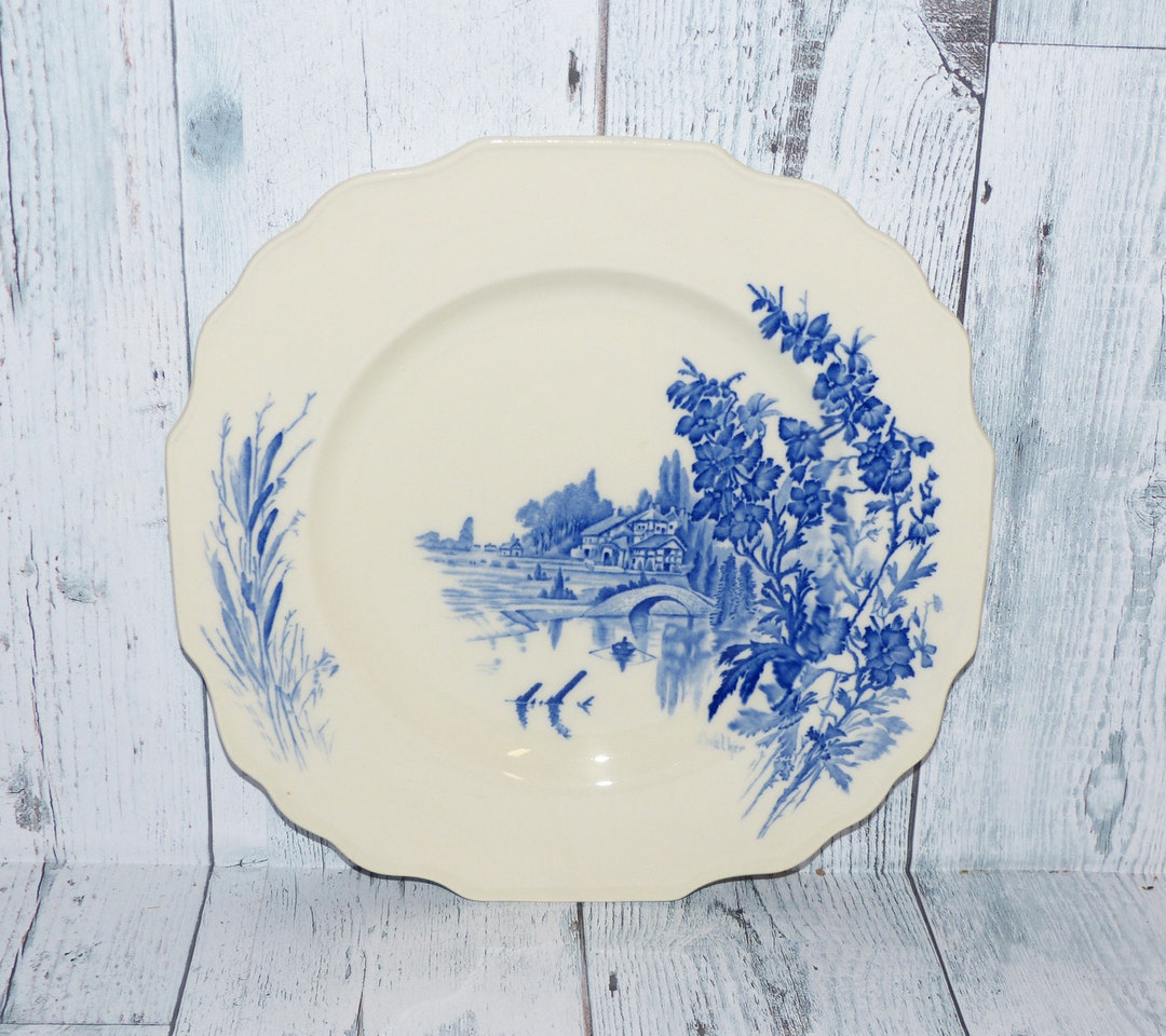 Myott Son & Co Ltd Staffordshire England Square Meadowsweet Plate - Etsy