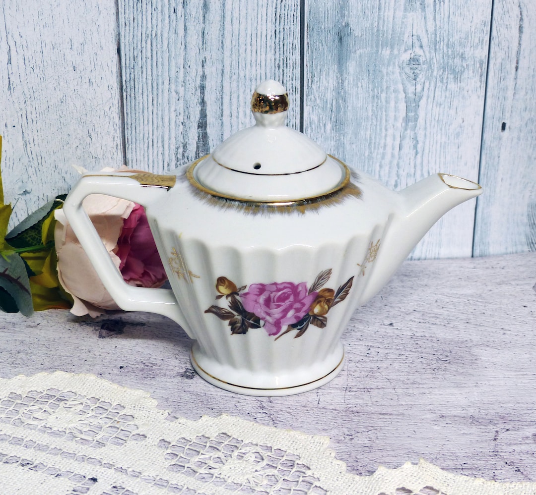 Trimont Ware Japan Roses Teapot - Etsy
