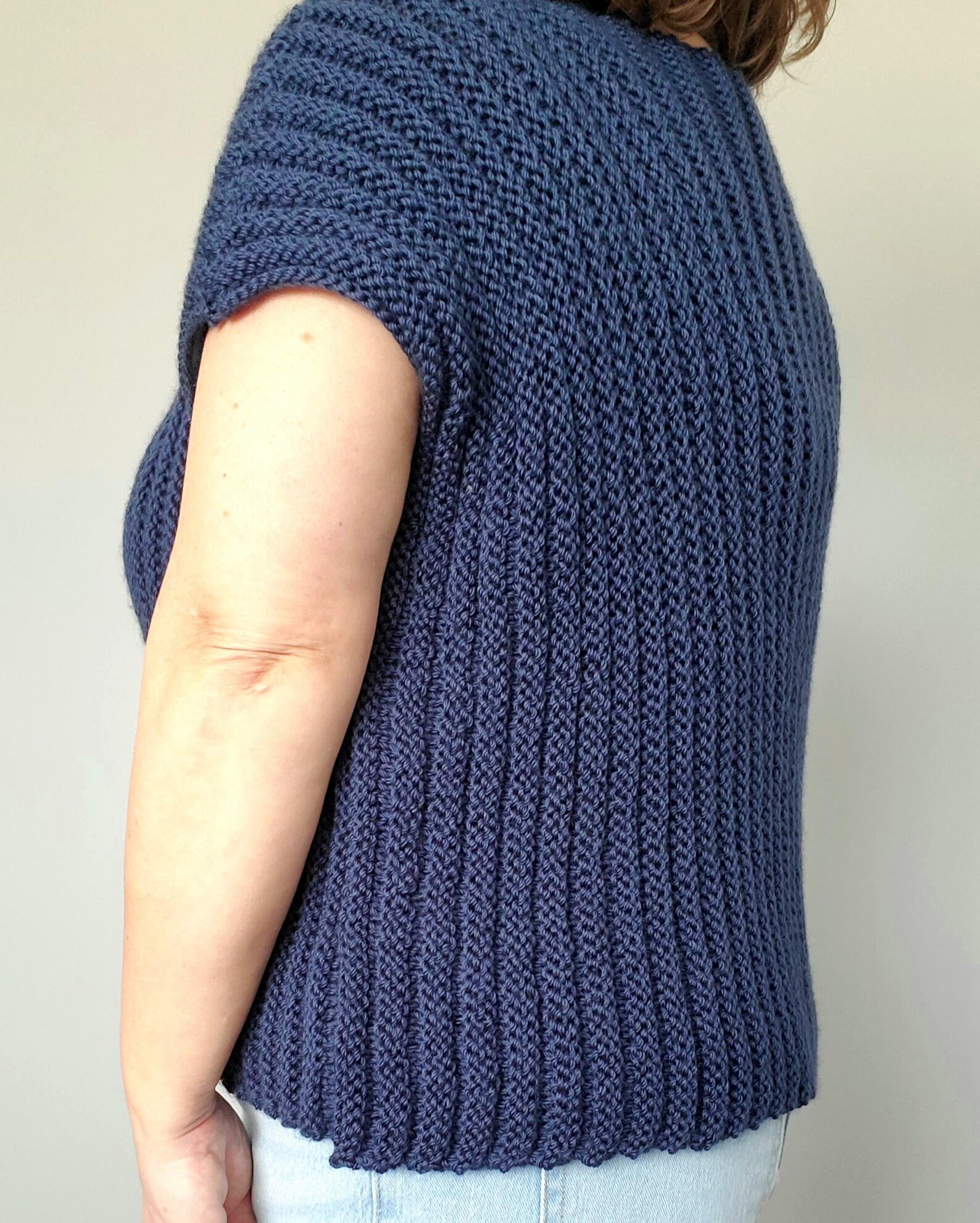 Knitting Pattern: the Ripple Effect Sweater, Beginner Friendly (PDF ...