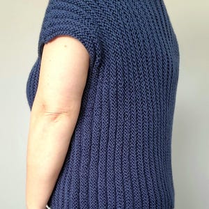 Knitting Pattern: the Ripple Effect Sweater, Beginner Friendly (PDF ...