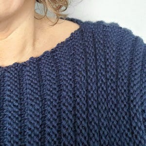 Knitting Pattern: the Ripple Effect Sweater, Beginner Friendly (PDF ...