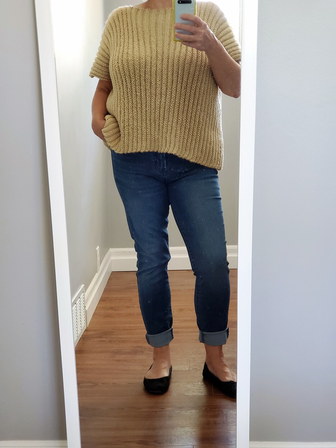 KNITTING PATTERN, the Ripple Effect, Knitted Sweater, Sweater Pattern ...