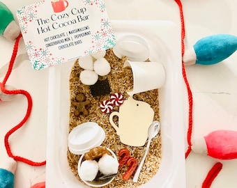 Hot Cocoa Sensory Bin - Etsy