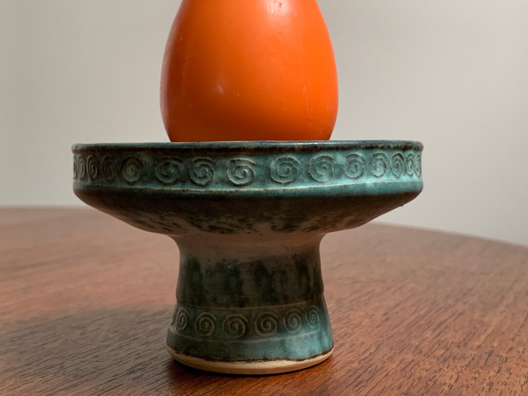 Vintage Conwy Pottery Candle Holder Art Pottery Thistle - Etsy UK