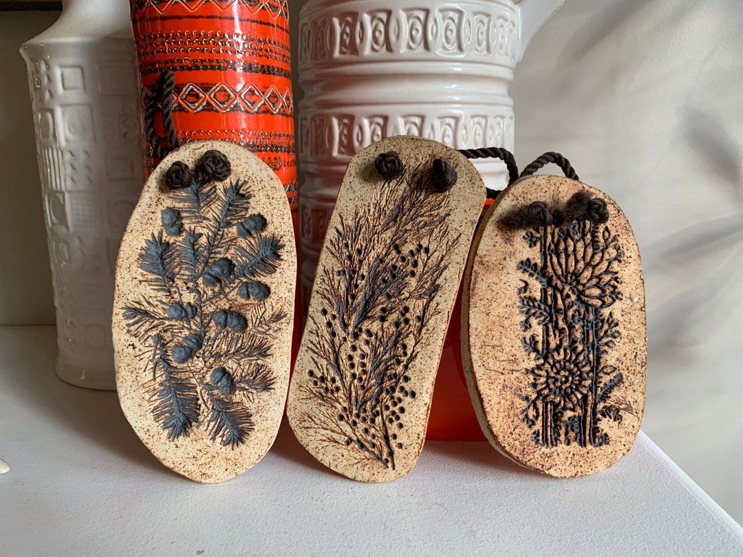 Blackmore Studios Nature Specimen Wall Hangings Studio Pottery Nature ...