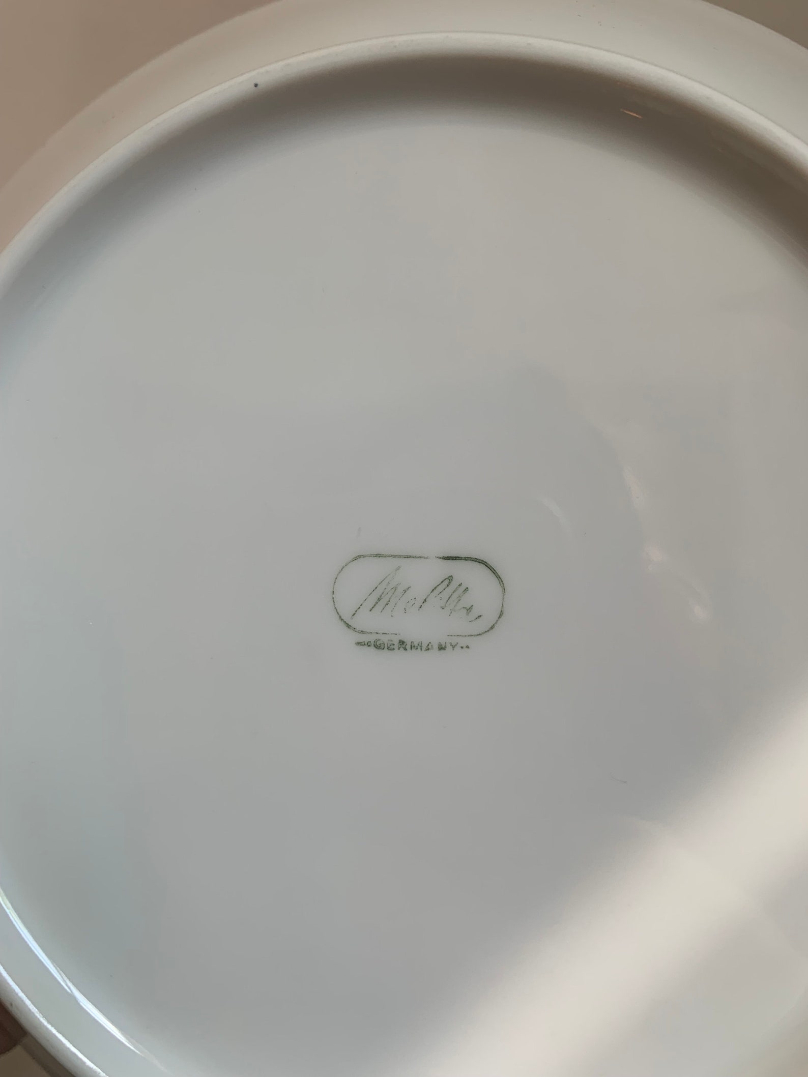 Vintage Melitta Germany Porcelain City Scene Shallow Bowl Wall Art GER ...