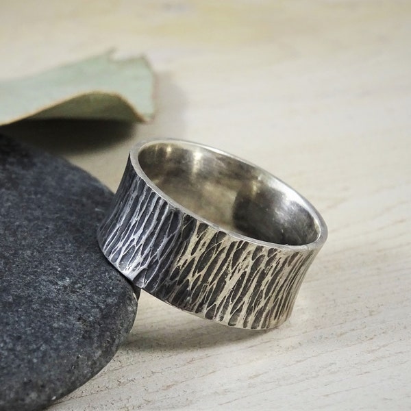 Wood Grain Ring - Etsy