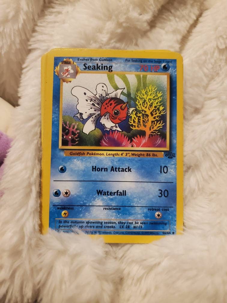 Seaking Pokémon Card 60 | Etsy