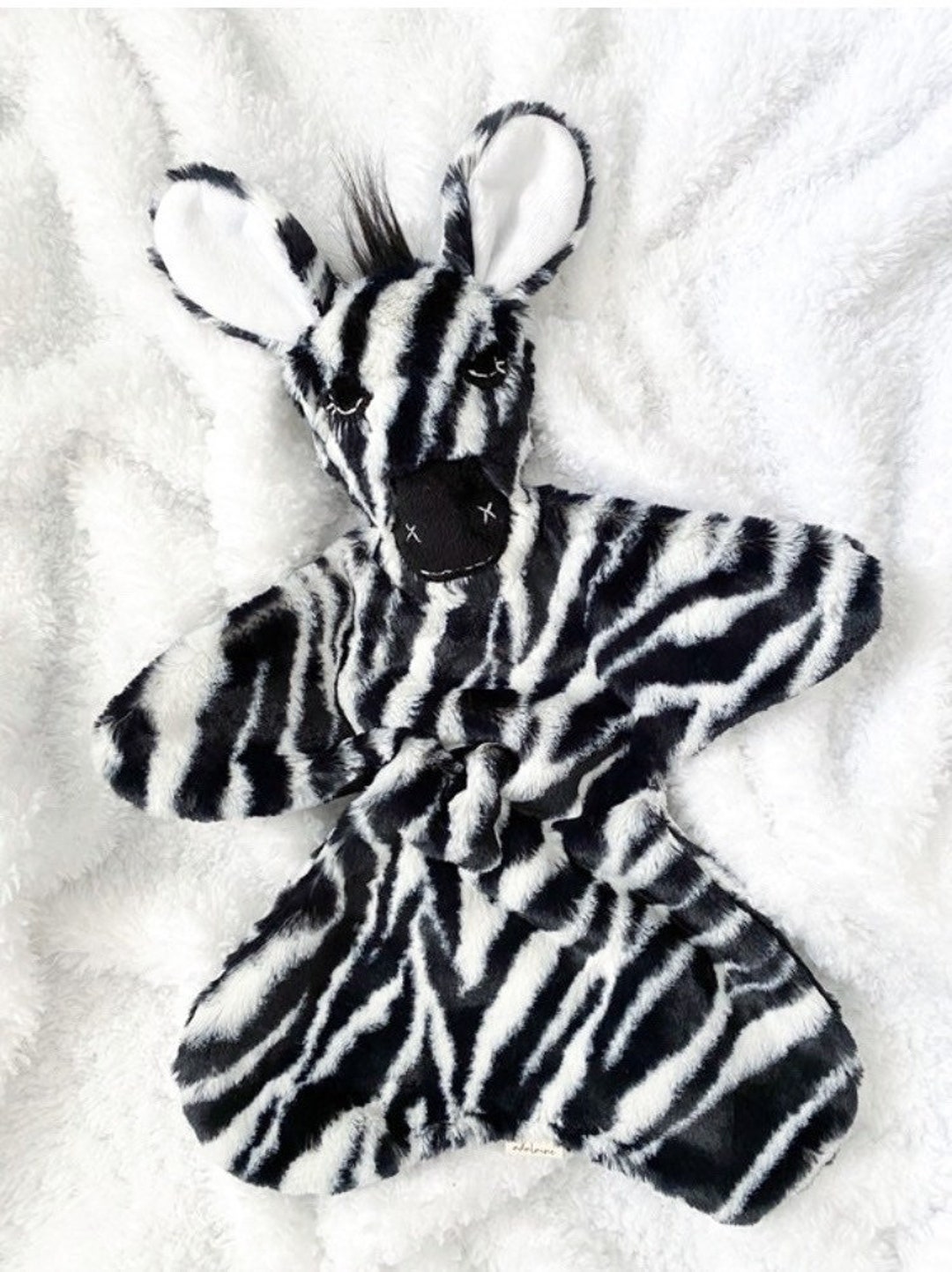 Silky Zebra Plush Toy, Nursery Decor - Etsy