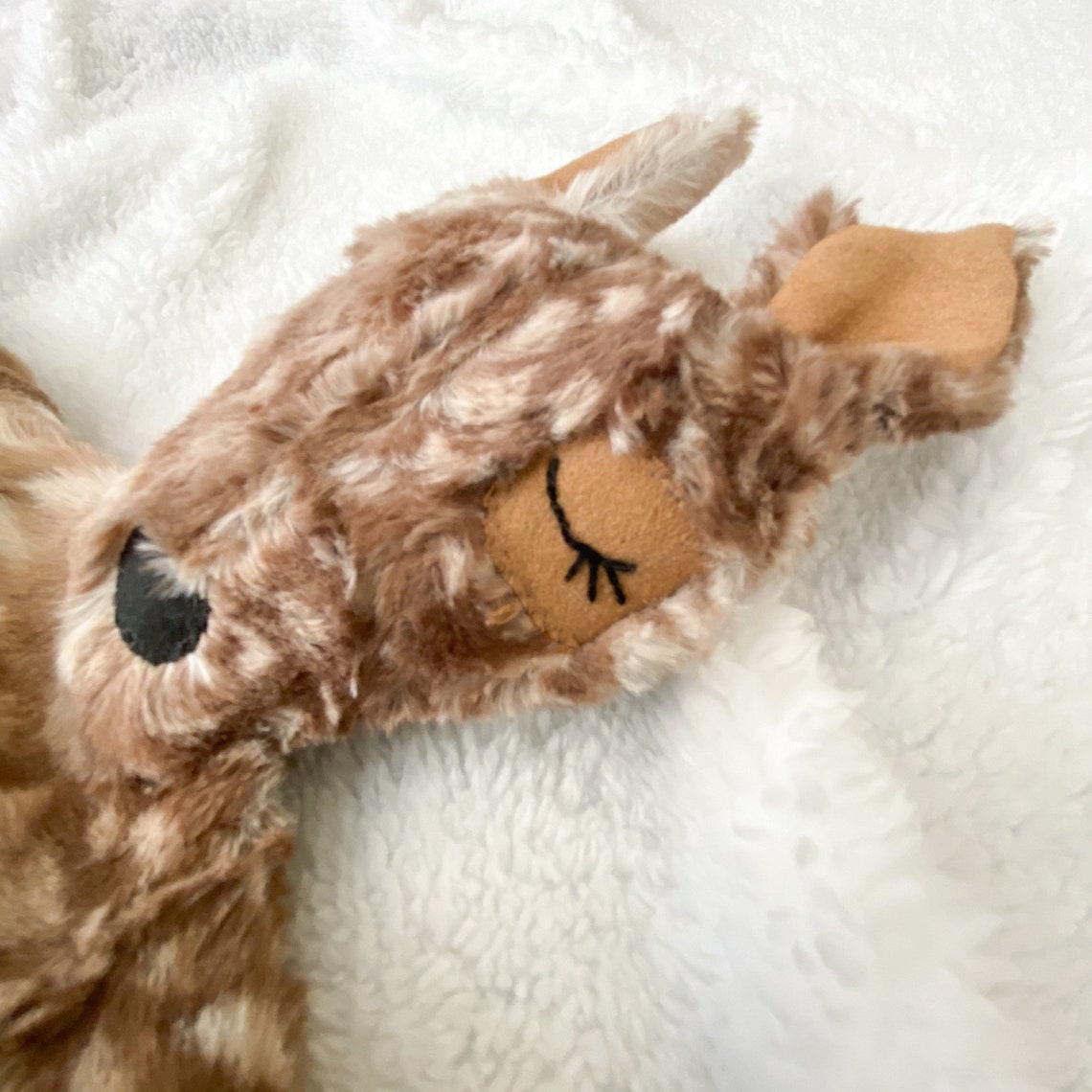 Fiona the Fawn Deer Lovie Lovey Stuffed Animal Security - Etsy