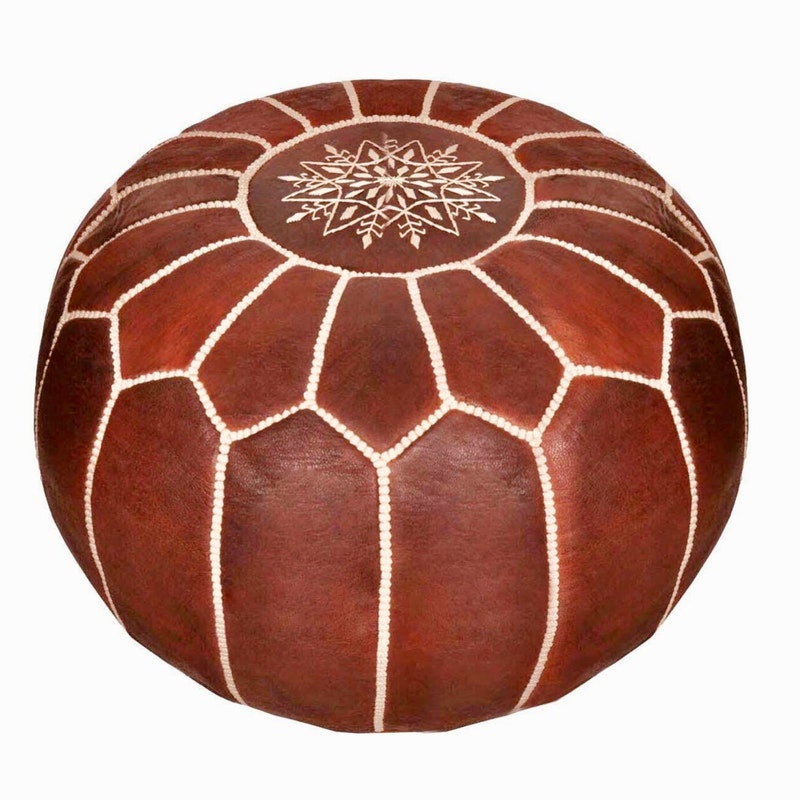 Pouf With Green - Etsy