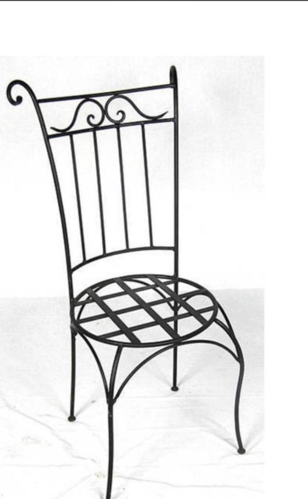 Authentic Moroccan Wrought Iron Chairs - Etsy